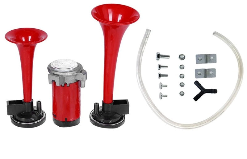 Dual Air Horn 12V Dixie Duke Of Hazzard Horn Set Super Loud Car Horns ...