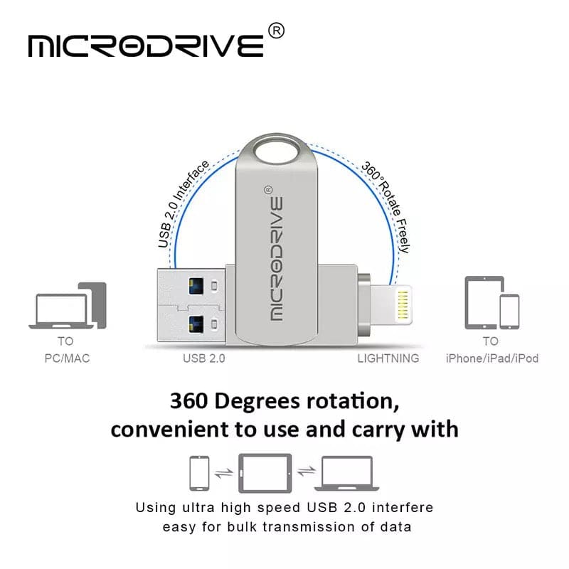Flash Drive for iPad / iPhone - 64GB - Buy Kiwi